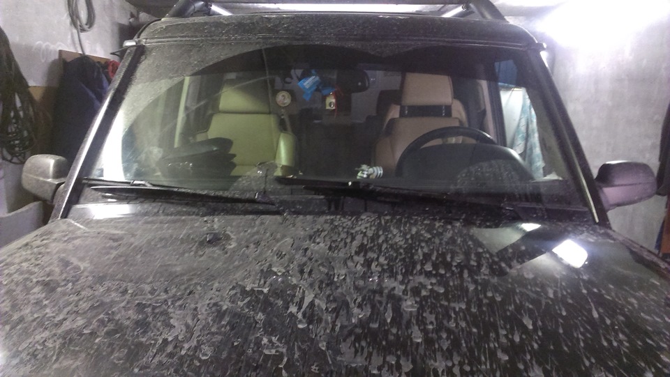Поводки стеклоочистителей. — Land Rover Discovery II, 2,5 л, 2004 года ...