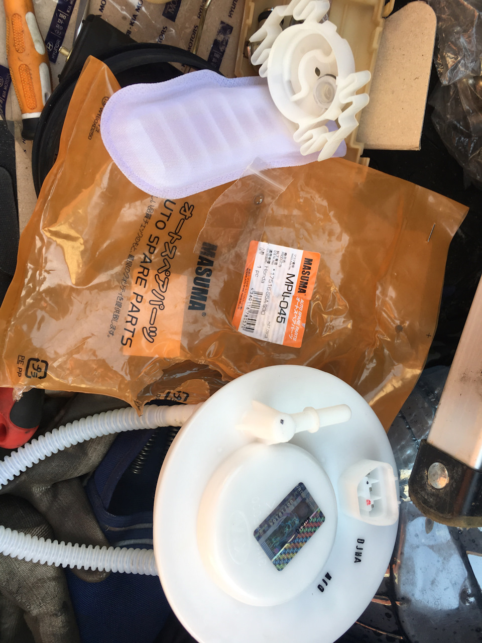 17516S5A930 ФИЛЬТР ТОПЛ НАСОСА/SET, F/PUMP FILTER CO Honda | Запчасти ...