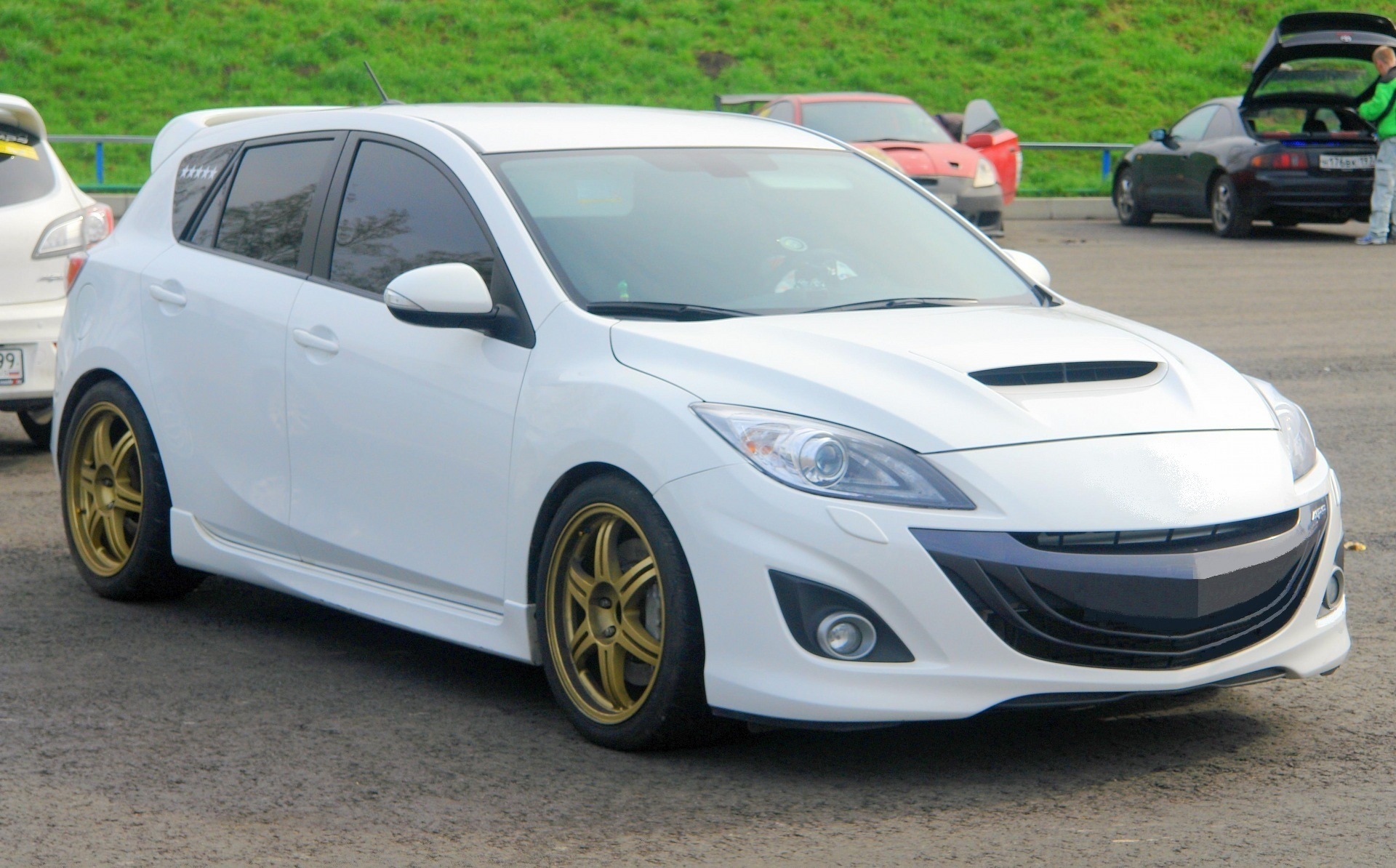 Делать было нечего под винцо =) — Mazda 3 MPS (2G), 2,3 л, 2009 года ...