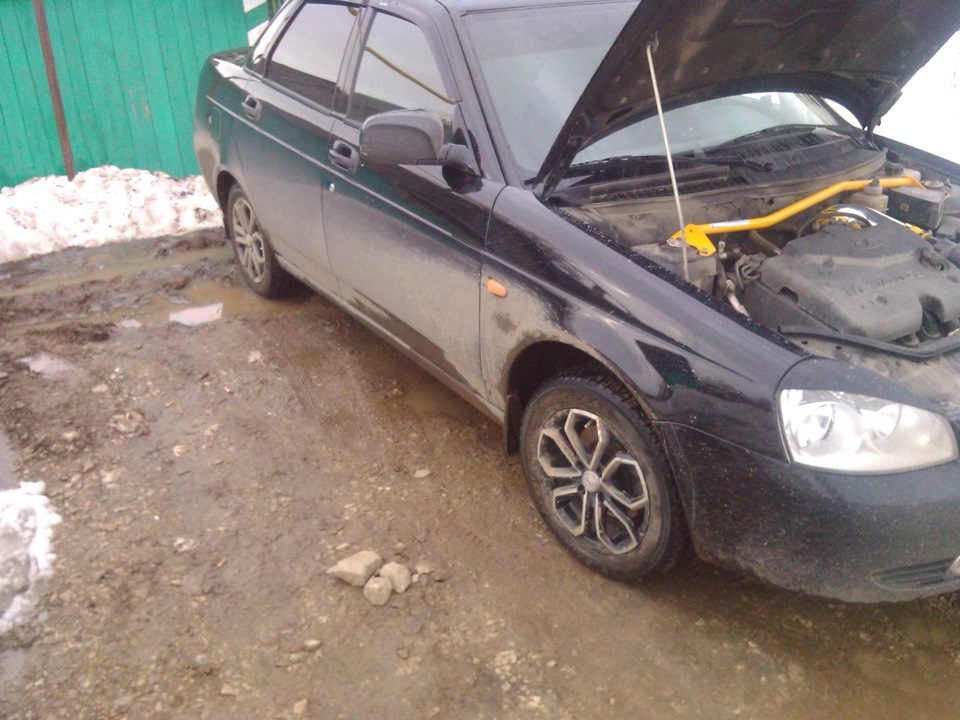 прикупил литье — Lada Приора седан, 1,6 л, 2012 года | колёсные диски ...