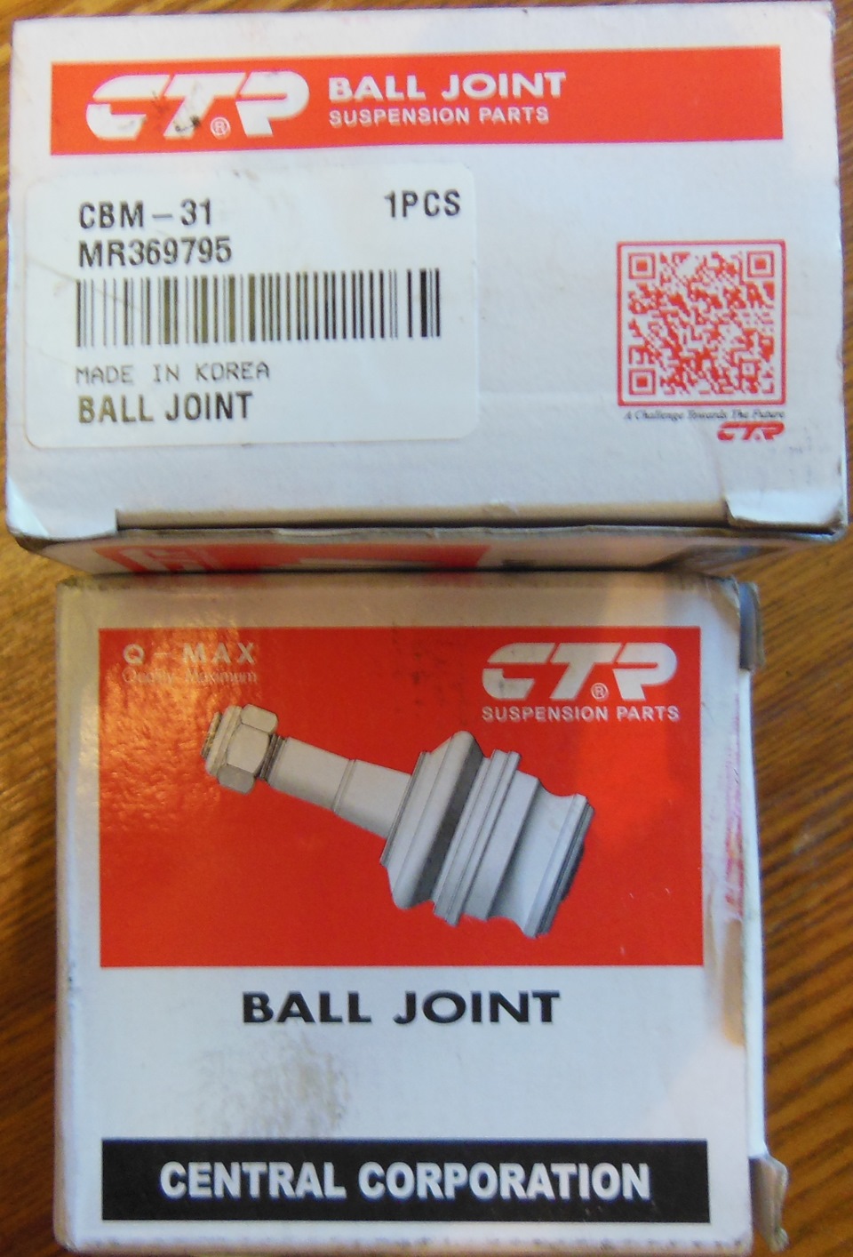 CBM31 Шаровая опора CTR | Запчасти на DRIVE2