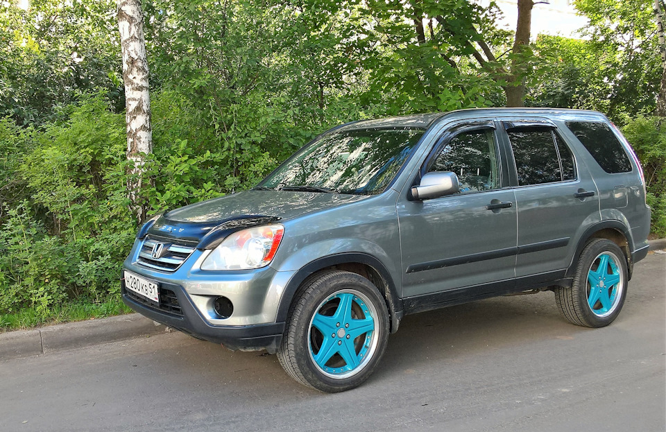 Ну вот и новый свежий вид! — Honda CR-V (RD4/RD5/RD6/RD7), 2,4 л, 2004 ...