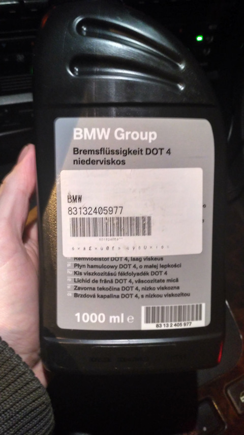 83132405977 Тормозная жидкость DOT4 LV, с низк.вязк. BMW | Запчасти на ...