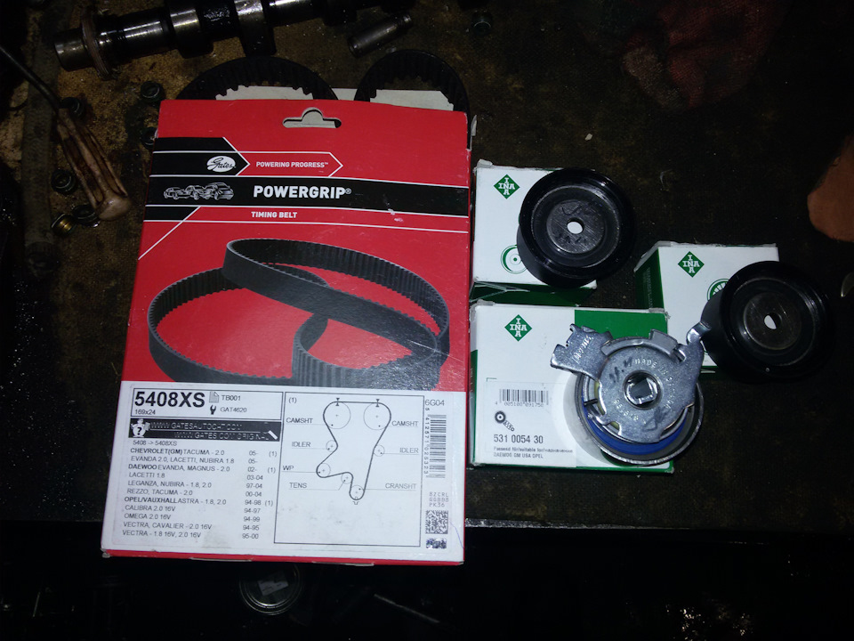 ЗАМЕНА ГРМ — Chevrolet Lacetti Sedan, 1,8 л, 2007 года | плановое ТО ...