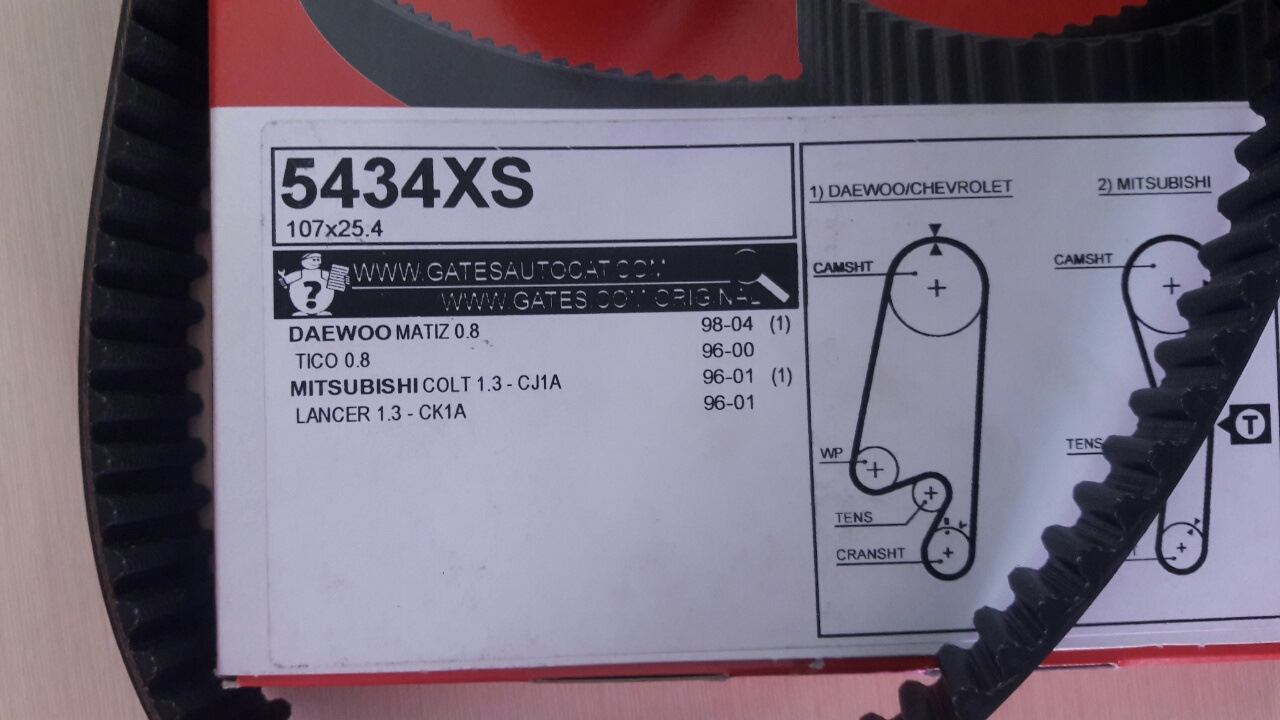 Подготовка к ТО №5 (40 тыс) — Daewoo Matiz (M100/M150), 0,8 л, 2013 ...