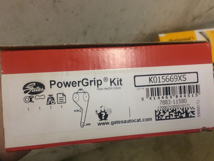 K015669XS Комплекты деталей для ремней грм GATES | Запчасти на DRIVE2