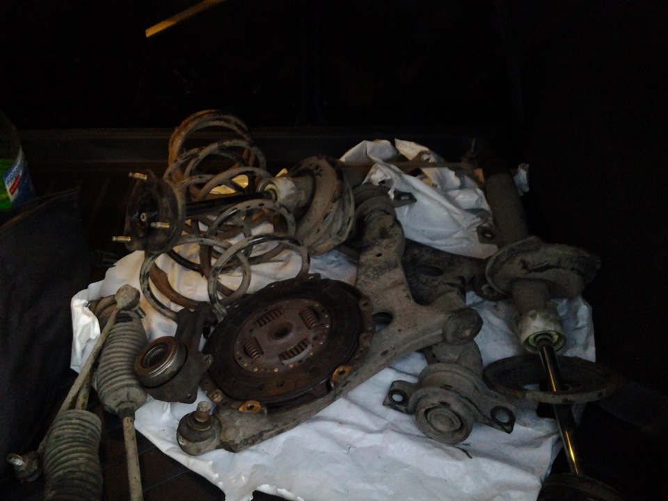 Передняя подвеска — Ford Focus Sedan I, 1,6 л, 2004 года | запчасти ...