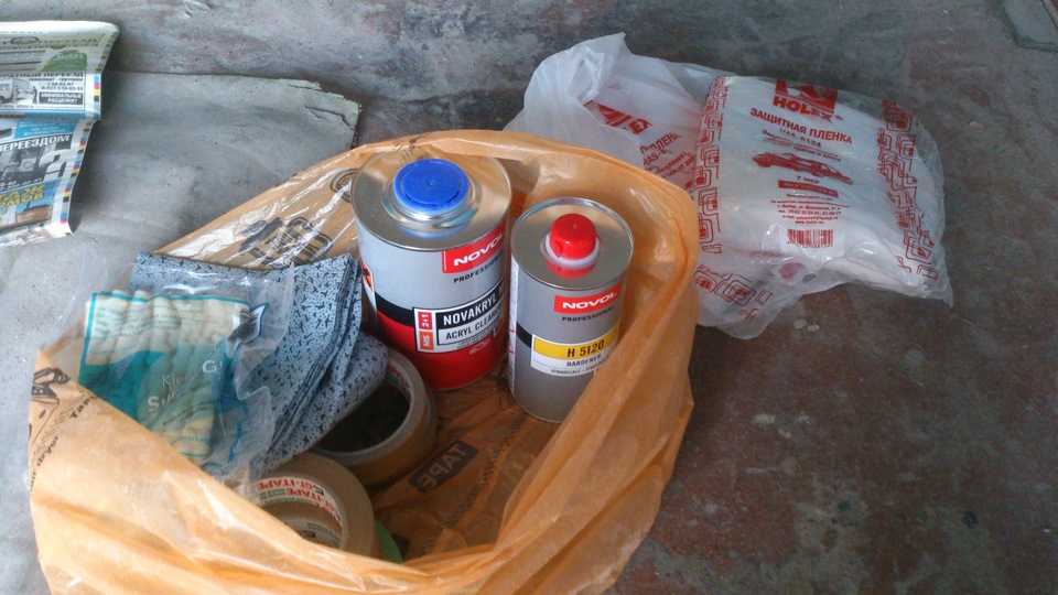 одели новую шубу(покраска) — Lada 21099, 1,5 л, 1996 года | своими ...