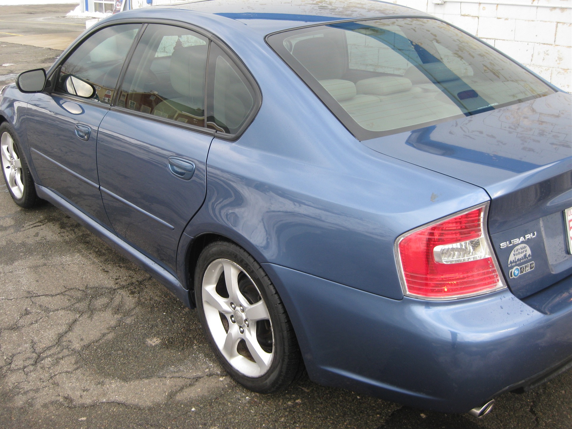 До и после мойки — Subaru Legacy B4 (BL), 2,5 л, 2007 года | мойка | DRIVE2