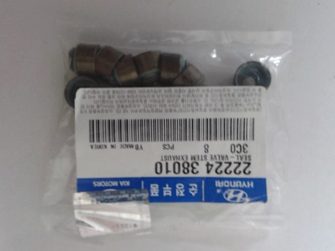 2222438010 Маслосъемный колпачок KIA HYUNDAI | Запчасти на DRIVE2