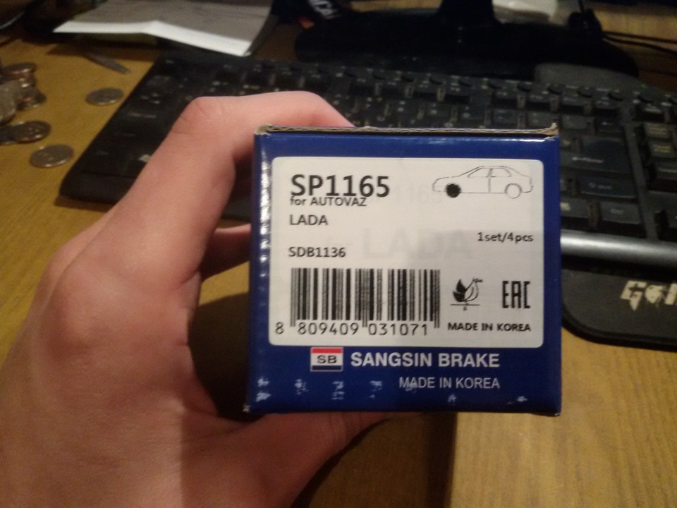 SP1165 Кол.торм. перед. ВАЗ 2108-2110 SANGSIN | Запчасти на DRIVE2
