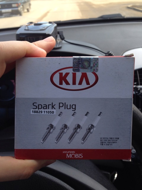 1882911050 СВЕЧИ ЗАЖИГАНИЯ KIA HYUNDAI | Запчасти на DRIVE2