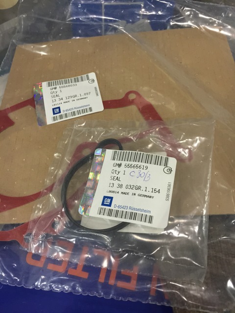 55568033 прокладка насоса охлаждающей жидкости GM | Запчасти на DRIVE2