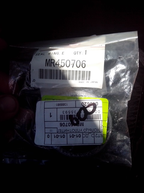 MR450706 Прокладка выхлопной трубы асбе… Mitsubishi | Запчасти на DRIVE2