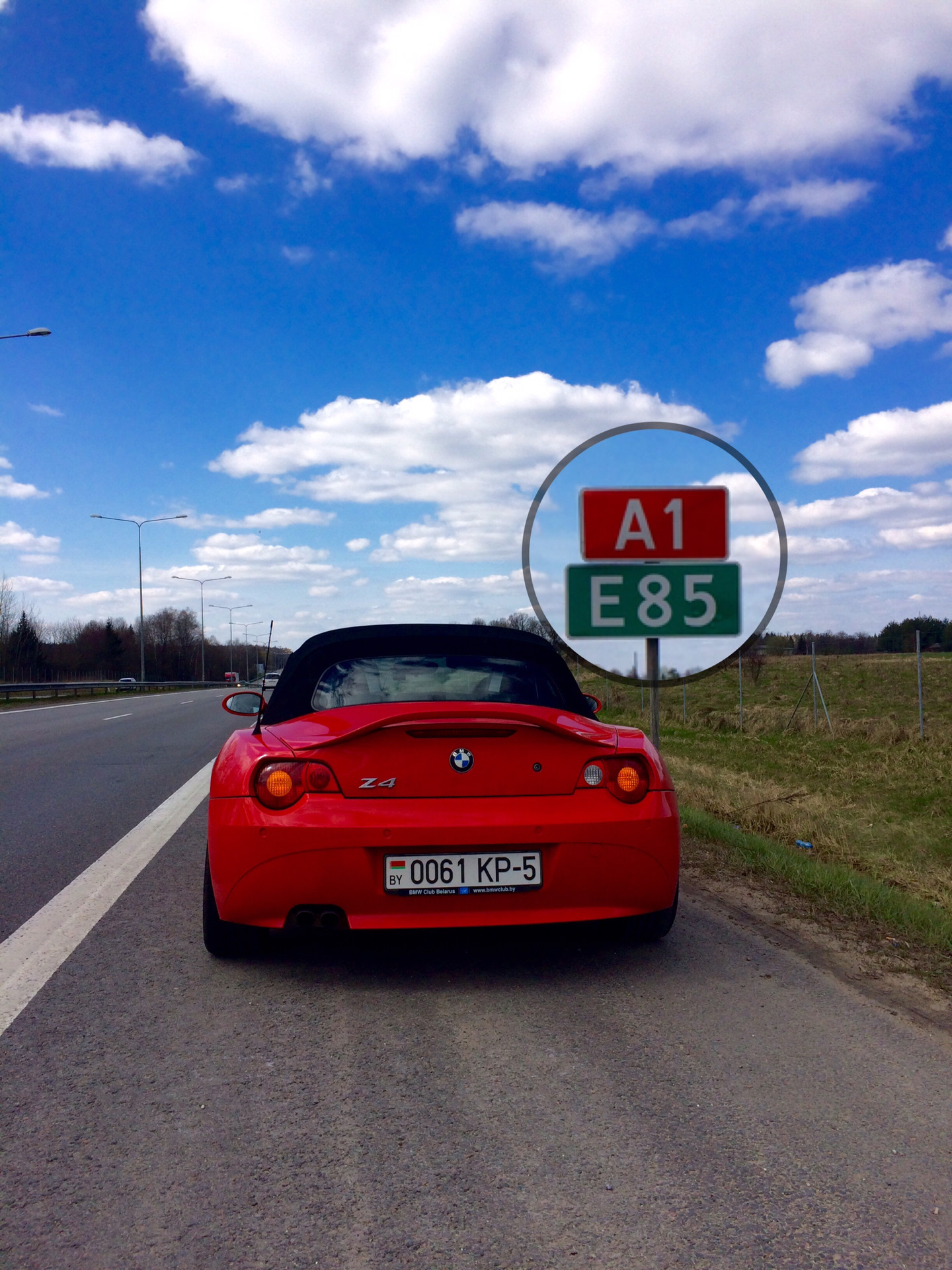 Просто 🏎 Е85 на трассе Е85 — BMW Z4 (E85), 2,5 л, 2004 года | просто ...