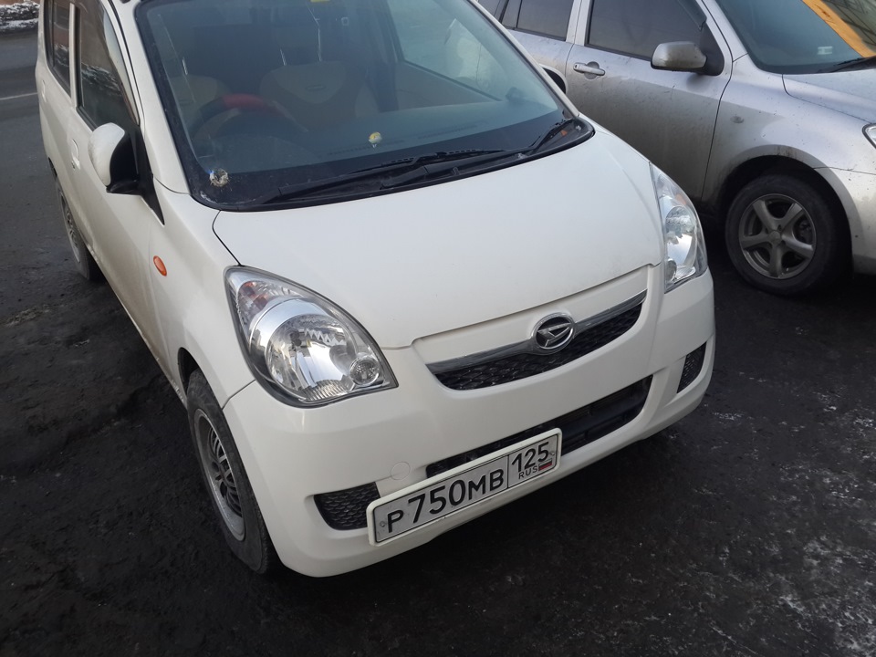 №23 — Починили бампер. — Daihatsu Mira (L275/L285), 0,7 л, 2010 года | визит на сервис | DRIVE2