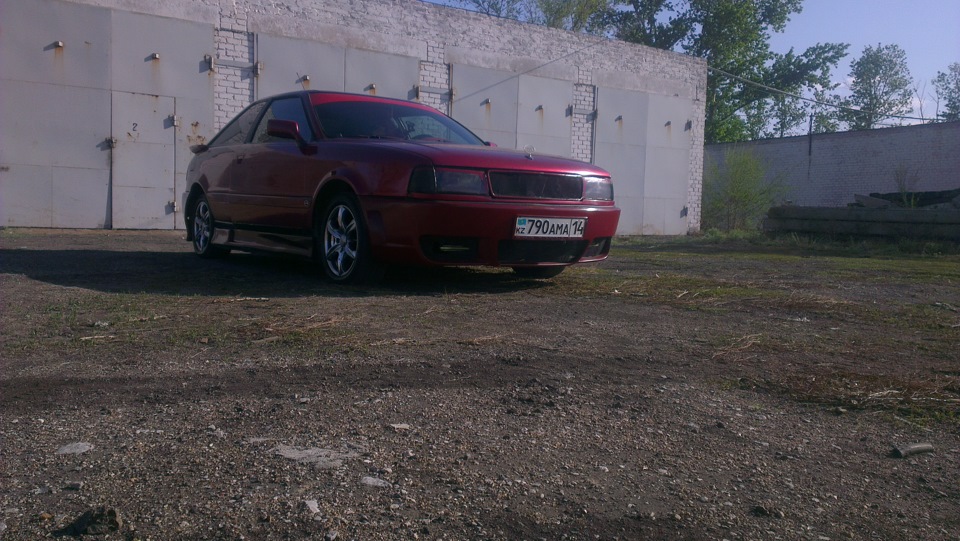 затимнил передние фары — Audi Coupe (89/8B), 2,3 л, 1989 года | своими руками | DRIVE2