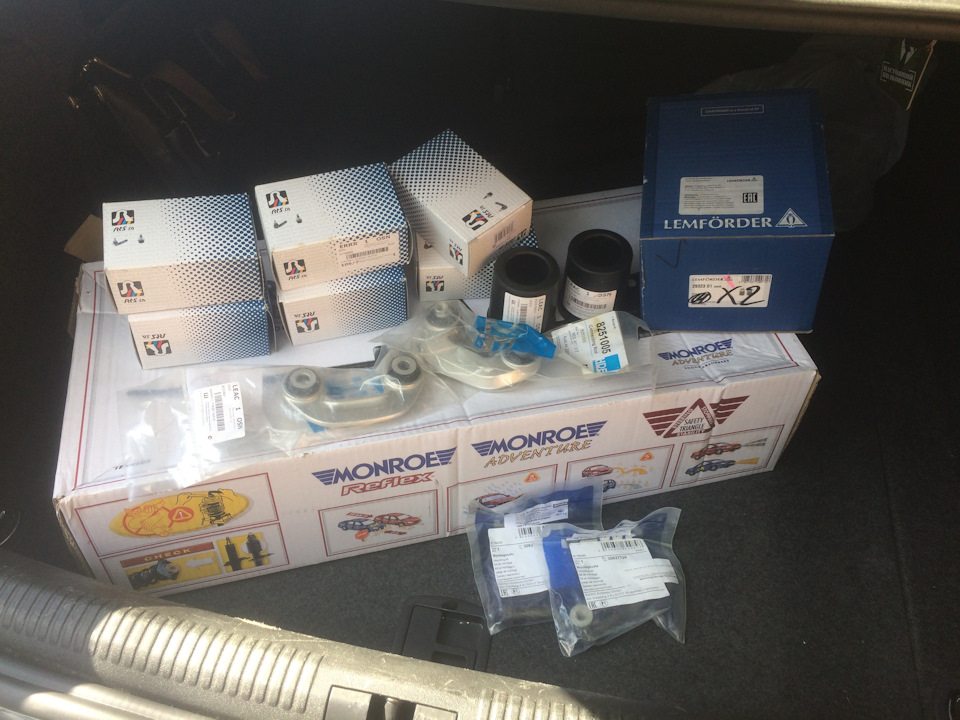 Освежил переднюю подвеску… — Audi A4 (B6), 1,8 л, 2004 года | визит на ...