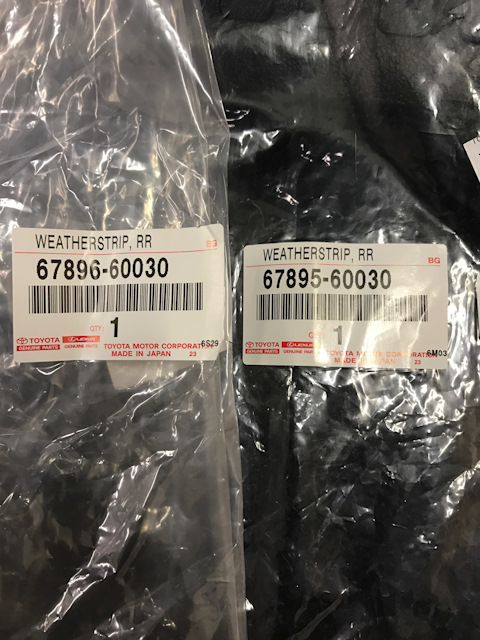 6789660030 Уплотнитель TOYOTA LEXUS | Запчасти на DRIVE2