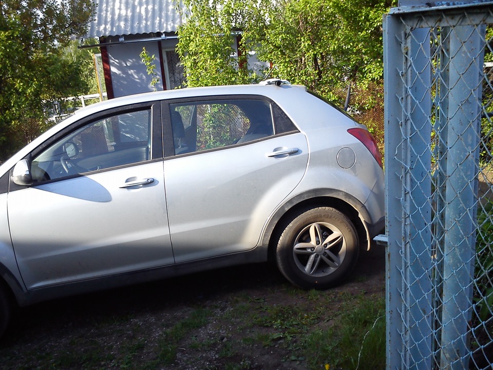 2.Тонировка — SsangYong Actyon (2G), 2 л, 2013 года | стайлинг | DRIVE2