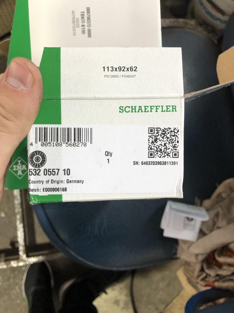 532055710 Ролик INA | Запчасти на DRIVE2