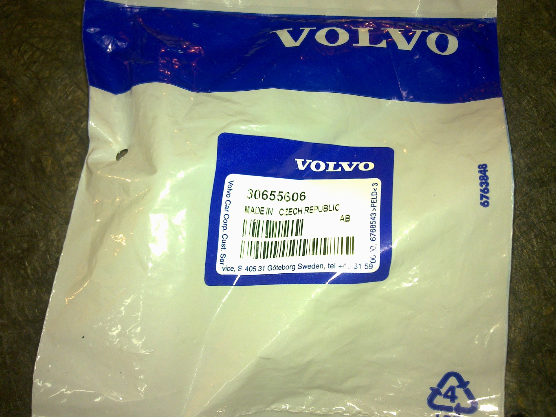 30655606 Форсунка омывателя Volvo | Запчасти на DRIVE2