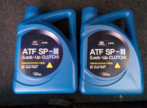 0450000400 Минеральное масло для АКПП ATF SP III, ЕМК.4л. KIA HYUNDAI ...