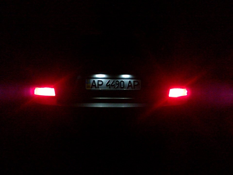 Диоды в подсветку номера — KIA Cerato (1G), 1,6 л, 2006 года ...