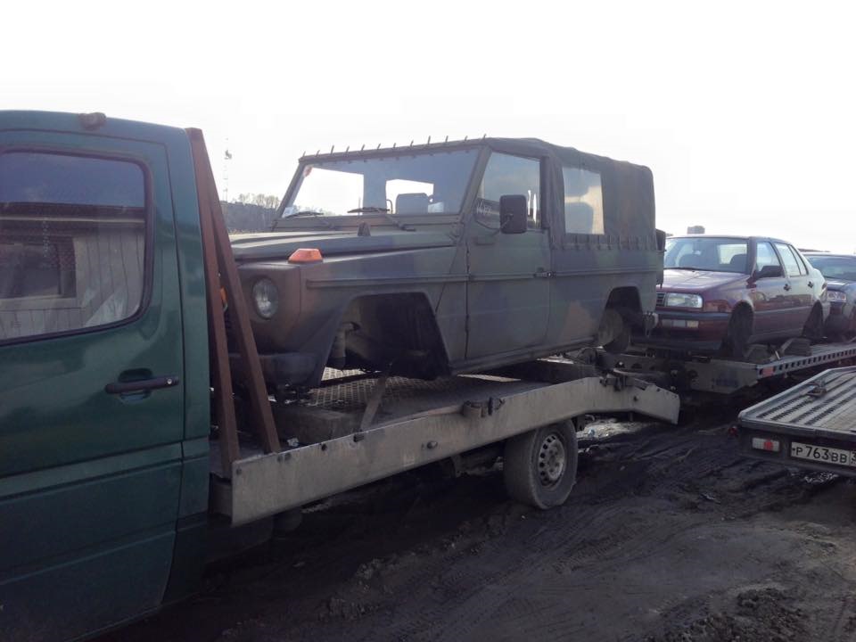 Куплен и уже в России! — Mercedes-Benz G-Class (W460/W461), 2,5 л, 1993 ...