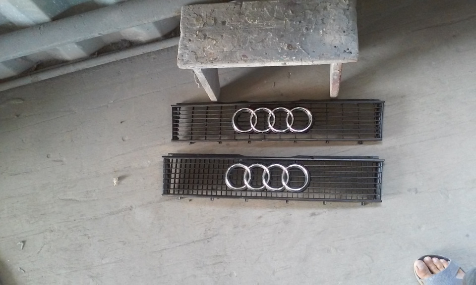Решетка радиатора ауди 90 б3 — Audi 80 (B3), 1,8 л, 1987 года ...