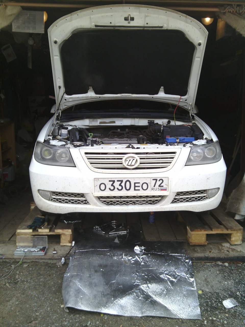 т.о. 40.000 — Lifan Solano I, 1,6 л, 2012 года | плановое ТО | DRIVE2