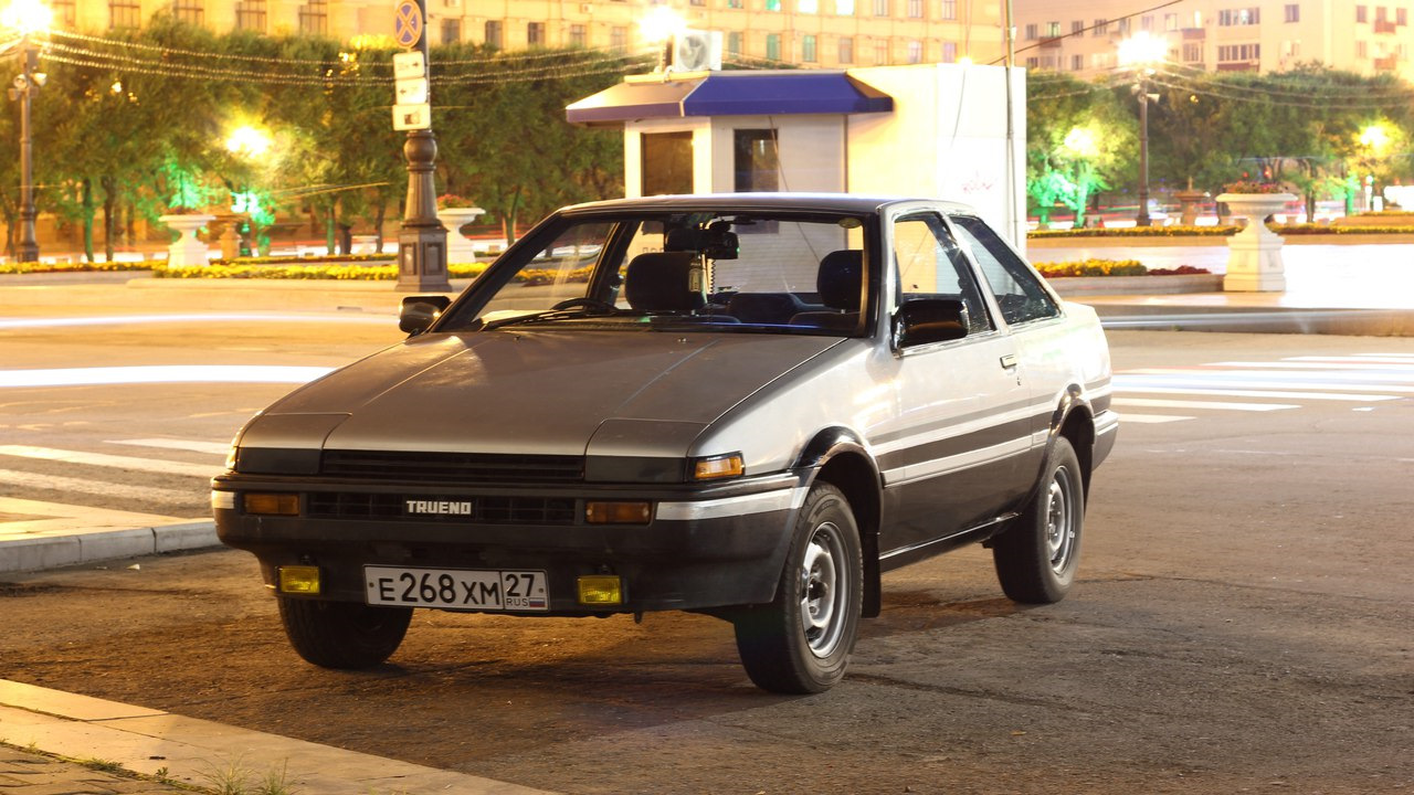 А все-таки она вертится… — Toyota Sprinter Trueno (85), 1,5 л, 1984 ...