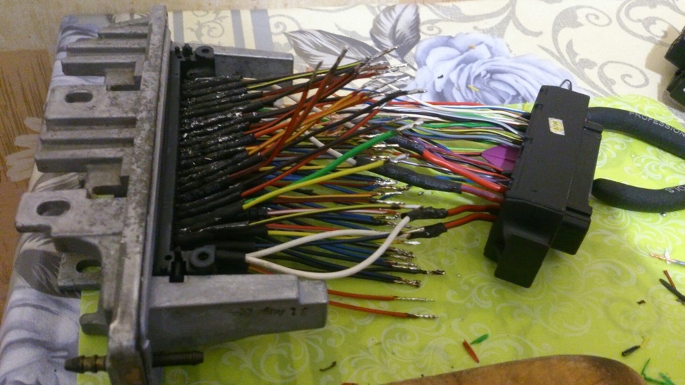 Переходник с MSA15(68пин) на EDC15(121пин) — Volkswagen Passat Variant ...