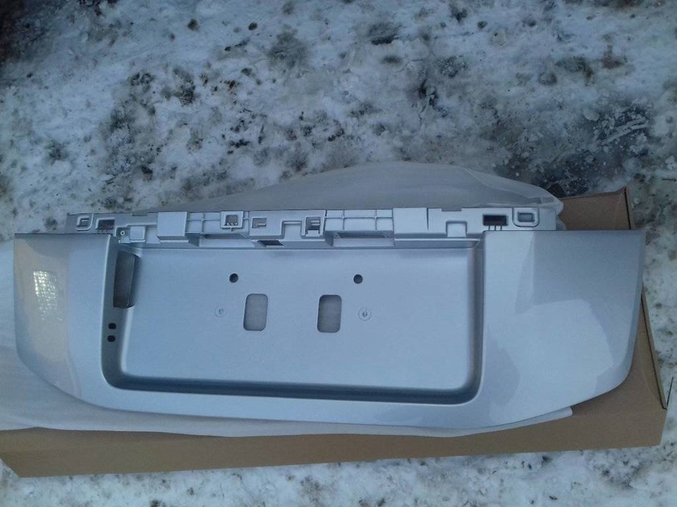 Рестайлинг Land Cruiser Prado 150 c 2012 года в 2015 год (задняя часть ...