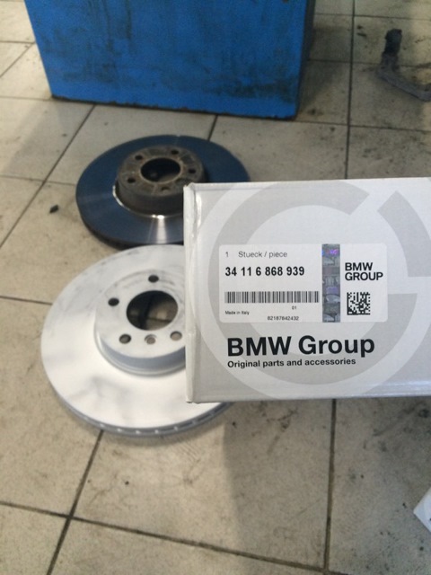 34116868939 Тормозной диск вентилируемый BMW | Запчасти на DRIVE2