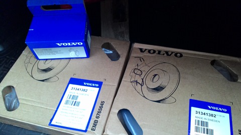 31341382 Тормозной диск с покрытием PRO. Передняя ось Volvo | Запчасти ...