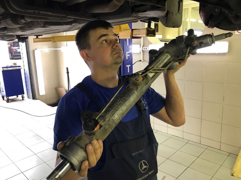 Отремонтировал рулевую и еще … — Mercedes-Benz R-Class (W251), 3,5 л ...