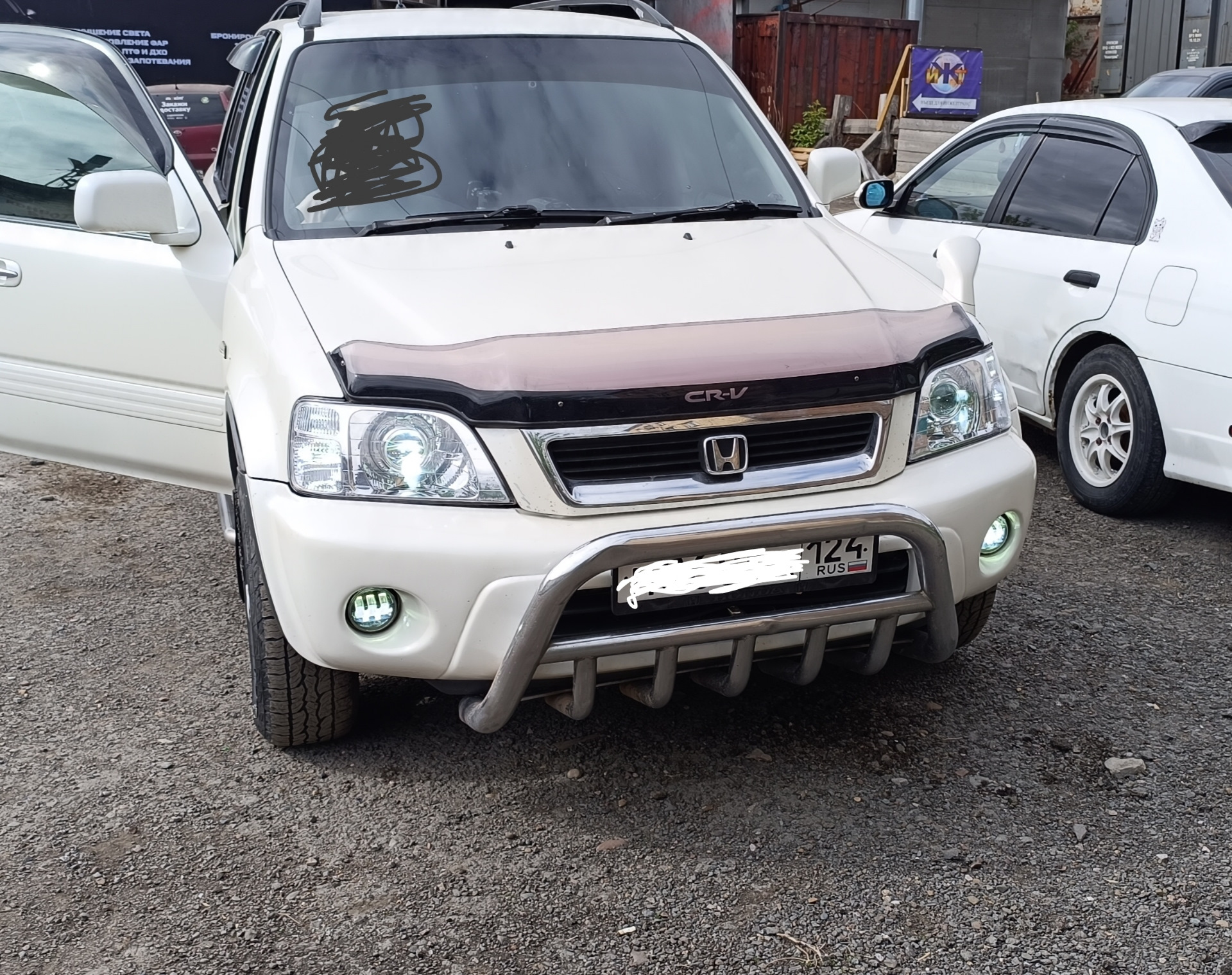 С прозрением — Honda CR-V (RD1/RD2), 2 л, 1999 года | тюнинг | DRIVE2