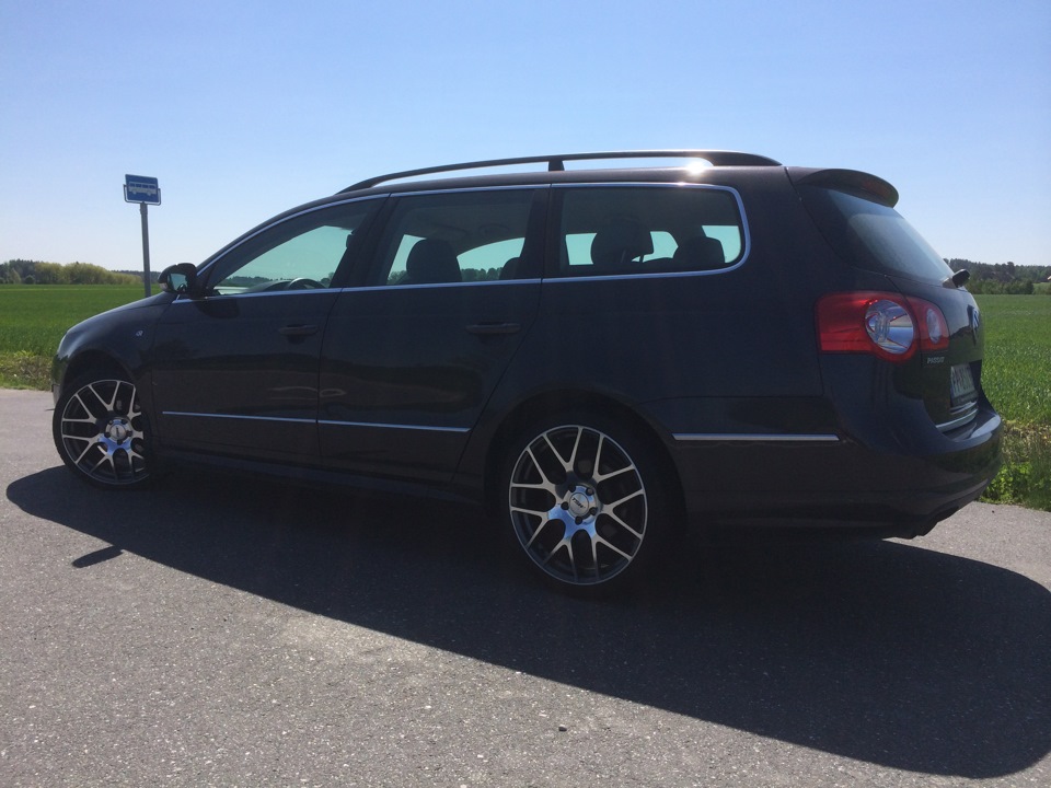 TSW Croft R20 примерка перед летом! — Volkswagen Passat Variant (B6), 2 ...