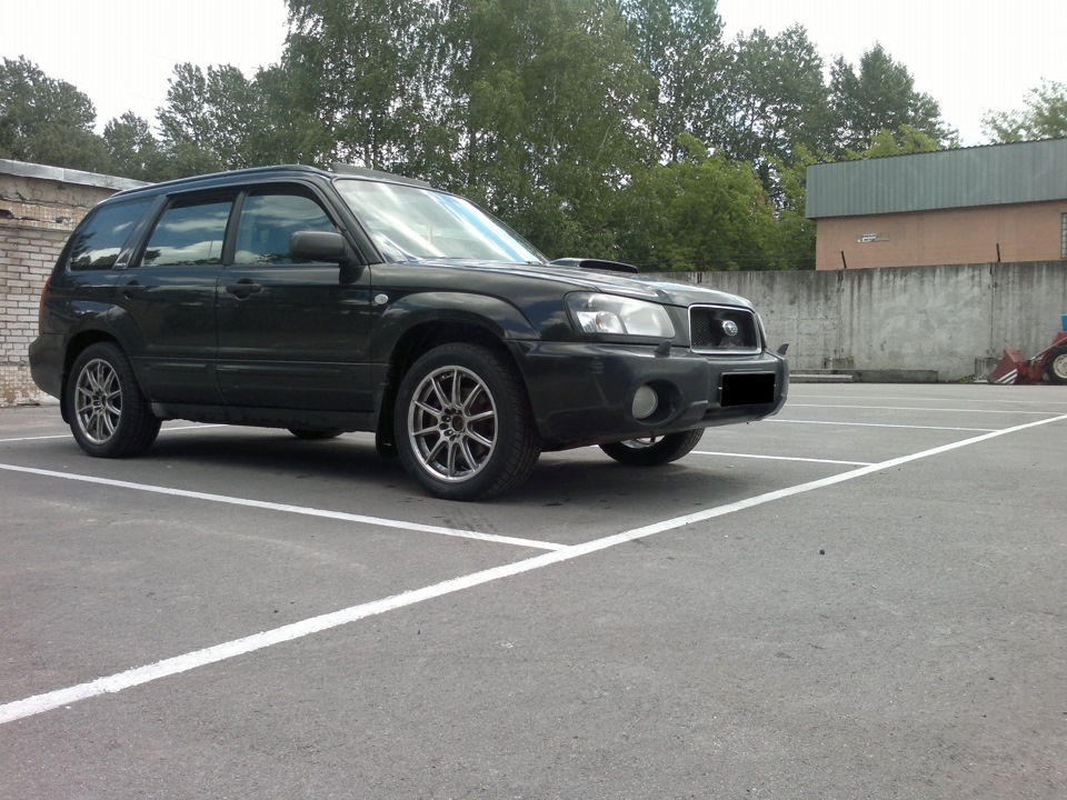 17 Lenso ala Prodrive — Subaru Forester (SG), 2 л, 2004 года | колёсные ...