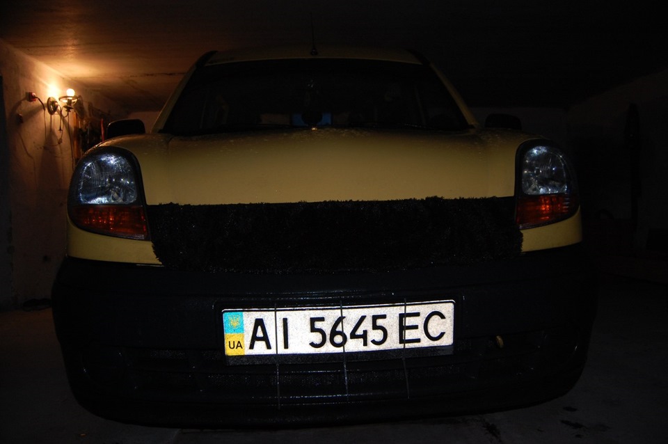 ПТФ + ксенон 5000К — Renault Kangoo (1G), 1,5 л, 2006 года ...