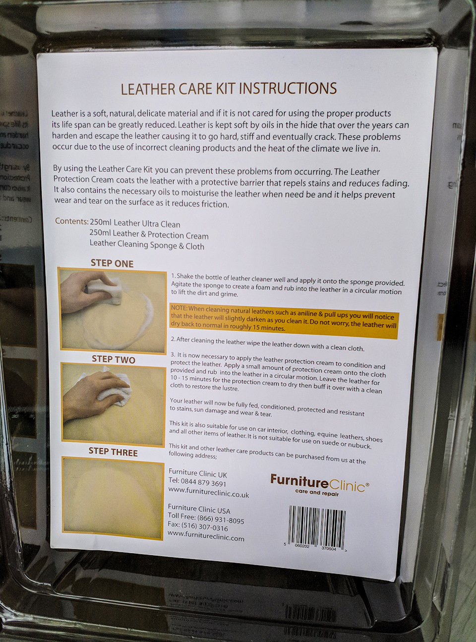 LeTech (Furniture Clinic) супротив Volvo Leather Care 31375176. — Volvo ...