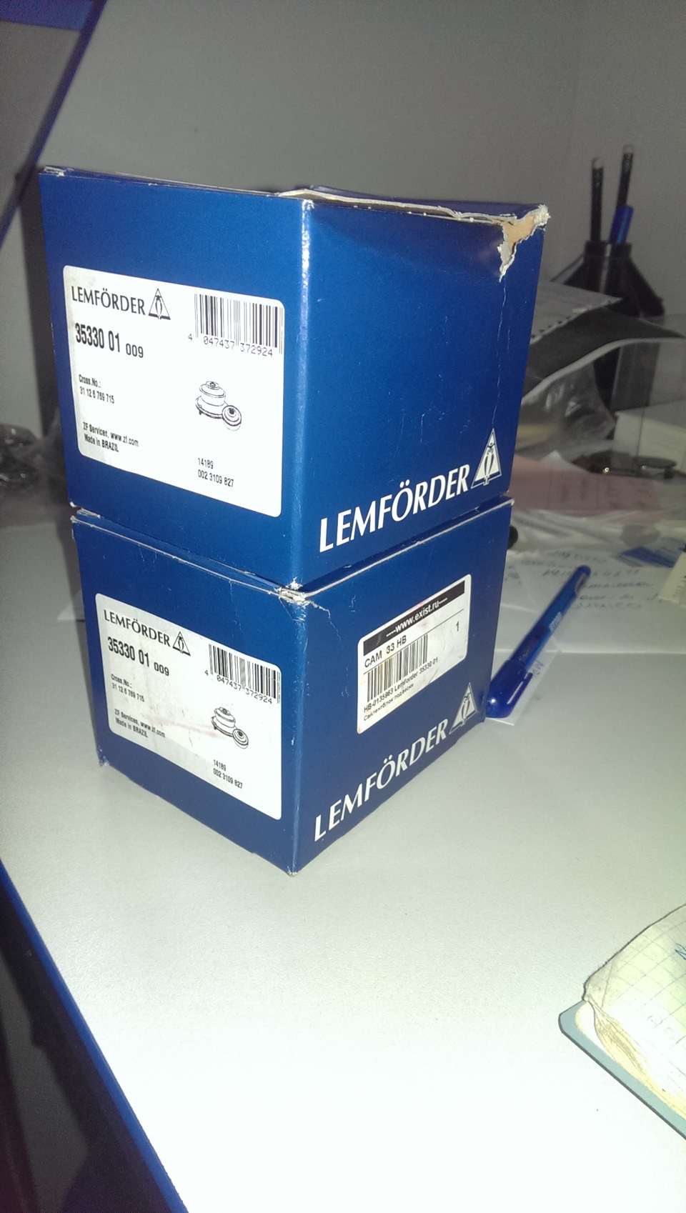 3533001 Сайлентблок рычага подвески LEMFORDER | Запчасти на DRIVE2