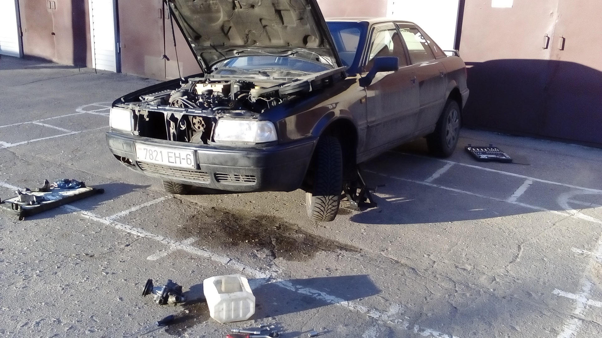Все точки над И вроде как расставлены — Audi 80 B4 1 9 л 1992