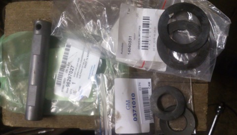 14040531 Комплект прижимных тарелок заднего моста (2шт) GM | Запчасти ...