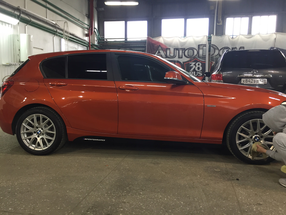 М- полоски👌🏻 — BMW 1 series (F20), 1,6 л, 2013 года | стайлинг | DRIVE2