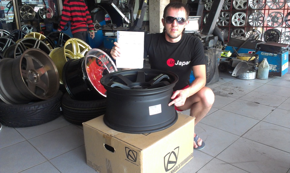 Rota из Тайланда — Toyota Mark II (100), 2,5 л, 1999 года | колёсные ...