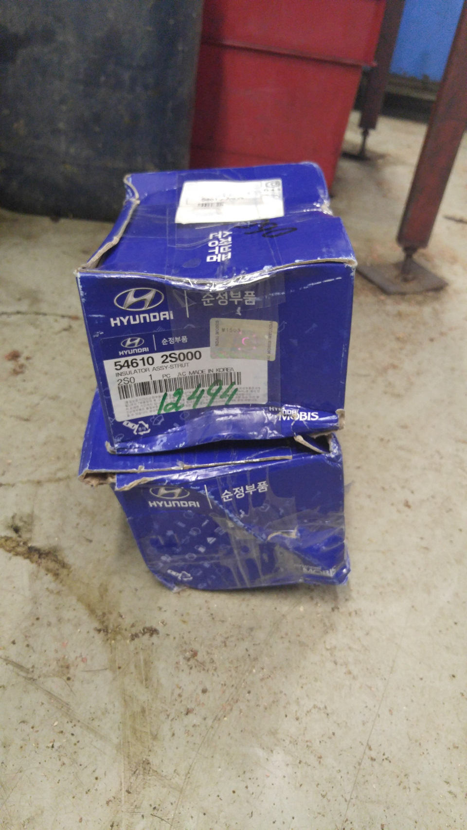 546102S000 Опора амортизатора KIA HYUNDAI | Запчасти на DRIVE2