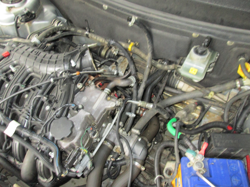 чистка дроссельной заслонки — Lada Приора седан, 1,6 л, 2008 года ...