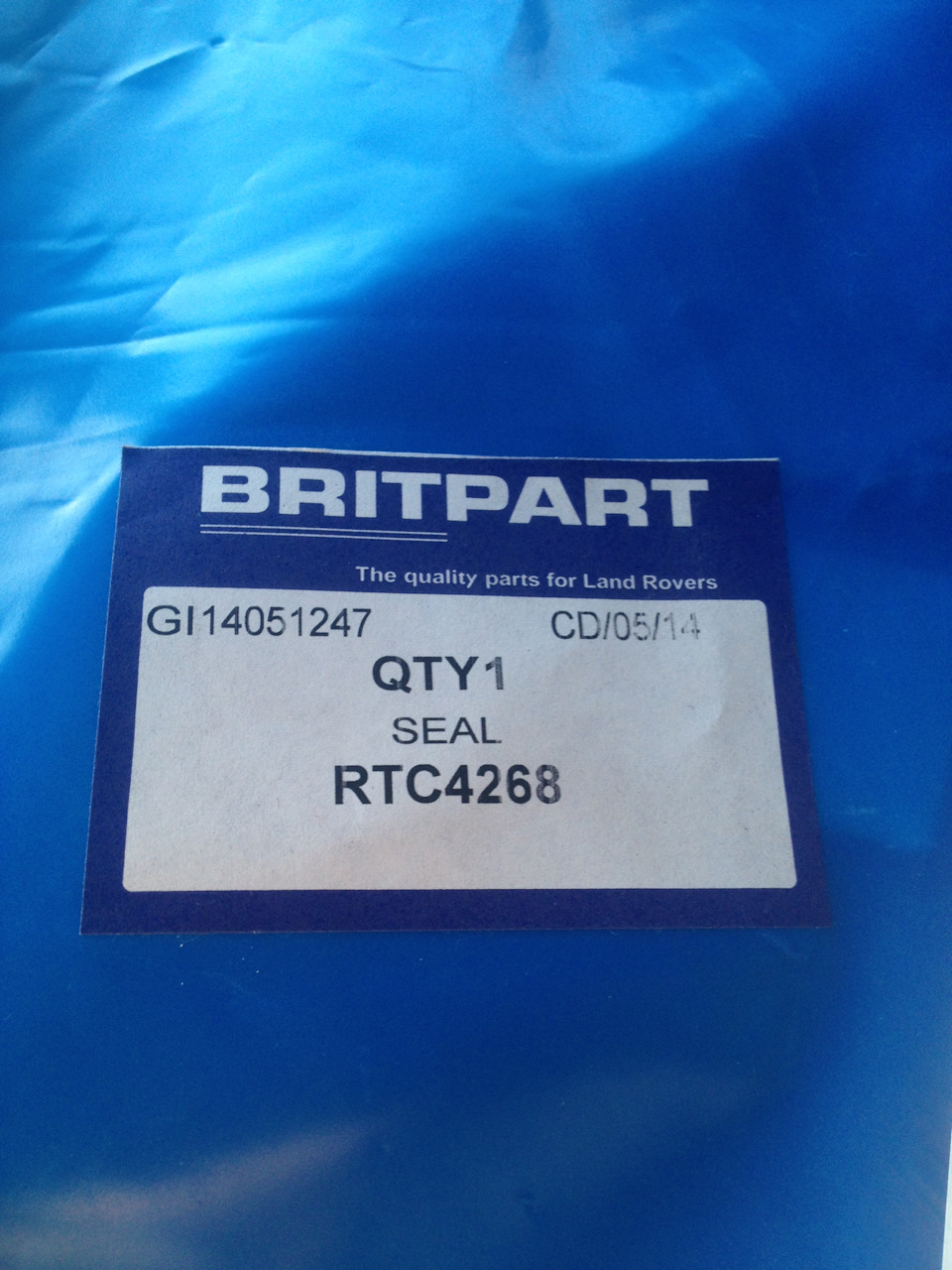 RTC4268 ПРОКЛАДКА КОРОБКИ ПЕРЕДАЧ Jaguar Land Rover | Запчасти на DRIVE2